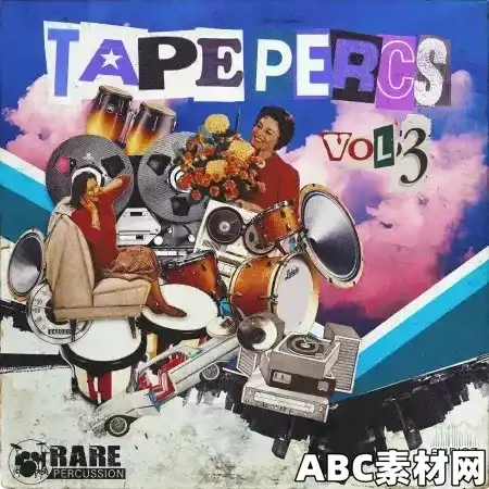 RARE Percussion Tape Percs vol.3 WAV | ABC素材资源网